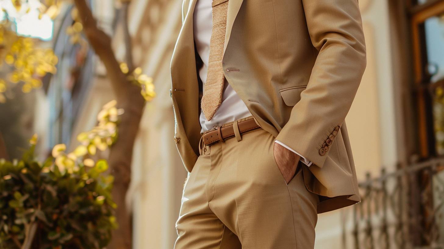 How to Style a Men’s Beige Suit for Every Occasion - Groomlook