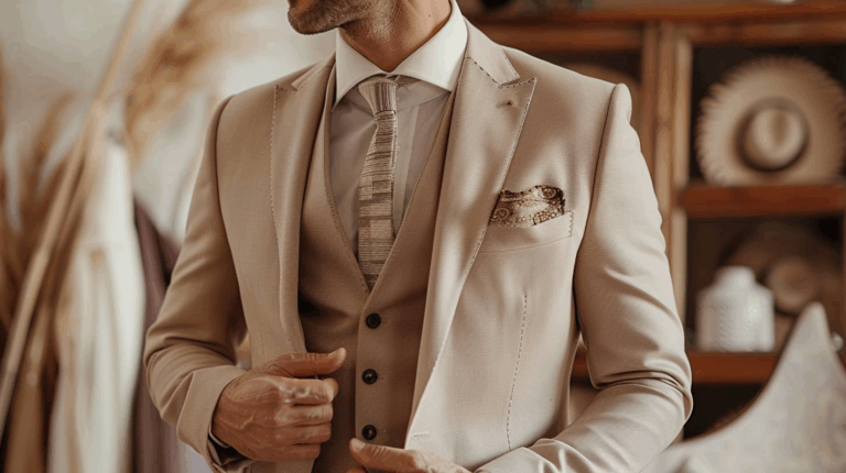 How to Style a Men’s Beige Suit for Every Occasion - Groomlook